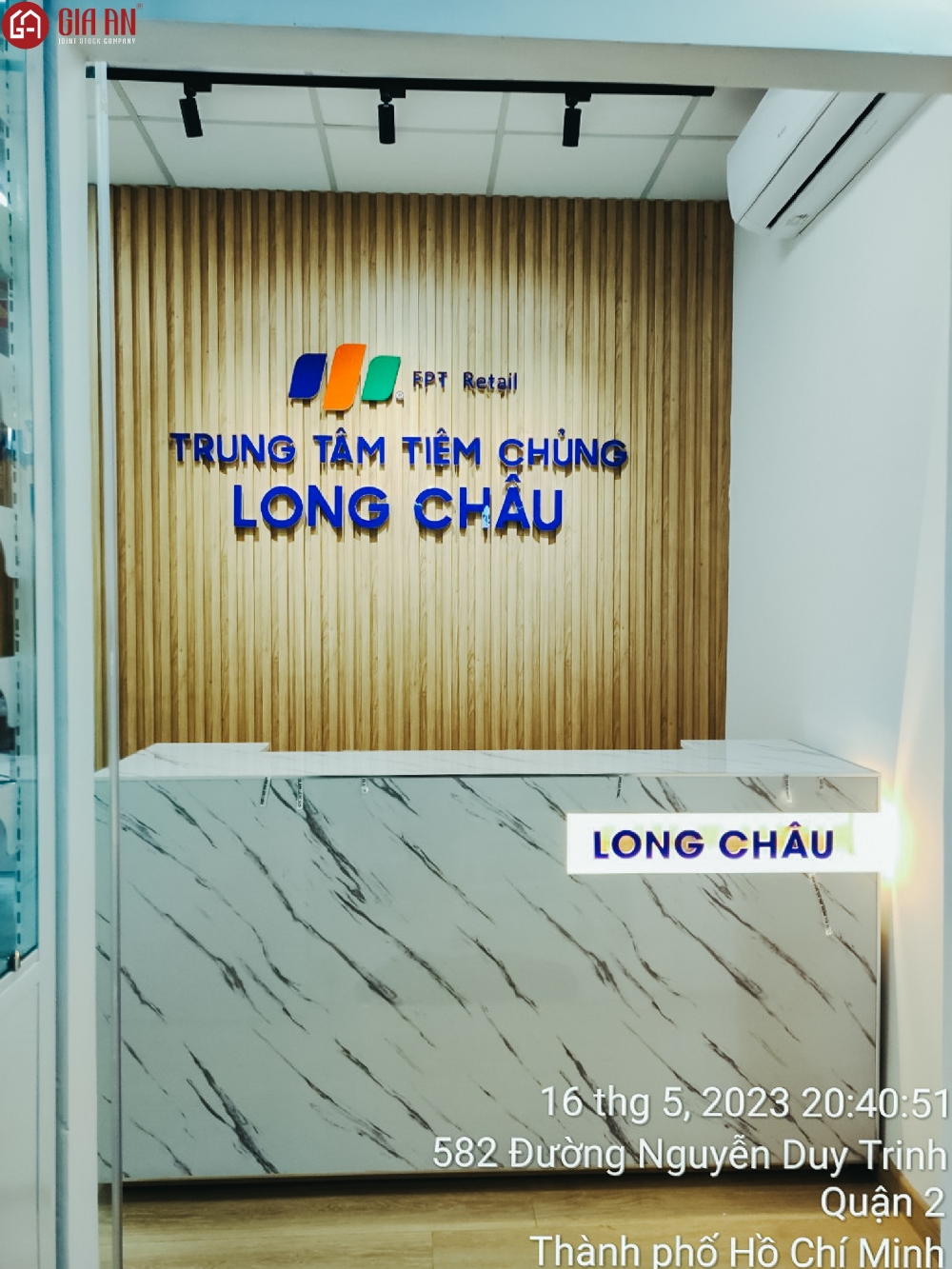 Thi Công Trung Tâm Tiêm Chủng - Nhà Thuốc Long Châu Nguyễn Duy Trinh ...