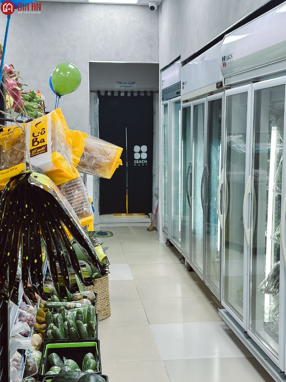 Thiết Kế Thi Công Siêu Thị Thực Phẩm Sạch 3Sach Mart, Nguyễn Đình Chiểu ...